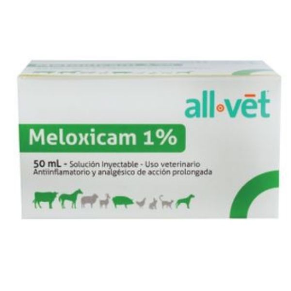 Meloxicam 1% – Inyectable Antiinflamatorio y Analgésico para Caninos y ...