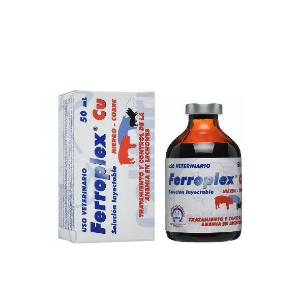 Ferroplex Inyectable – Suplemento inyectable de hierro y vitaminas para ...